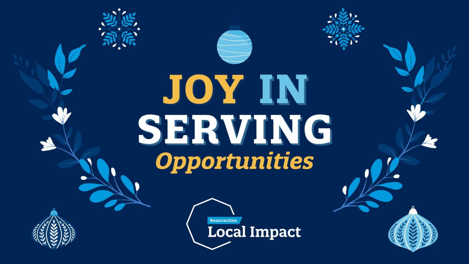 Thanksgiving and Joy - Resurrection Church